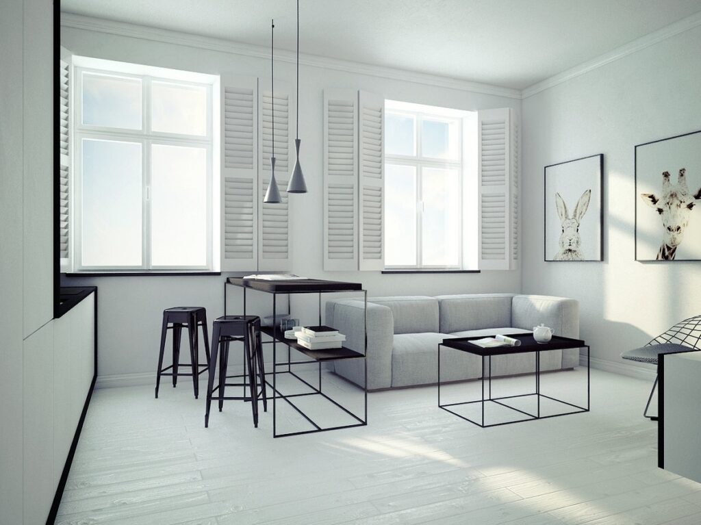Small Open Plan Home Interiors